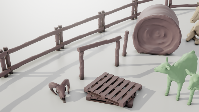 Livestock Farm Animals Diorama Pack 3D Print Model in Other 3DExport