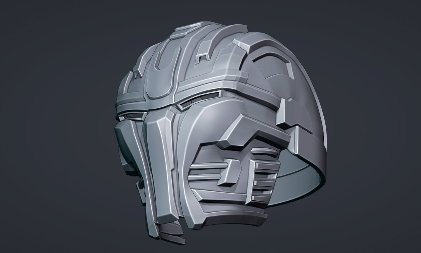 Cyborg Helmet