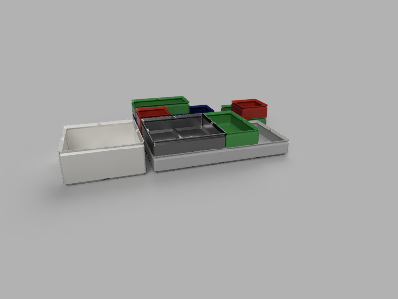 Organizer Boxes 3D Print Models in Accessories 3DExport