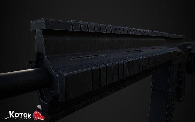 Rifle Free 3D Model in Assault Rifles 3DExport