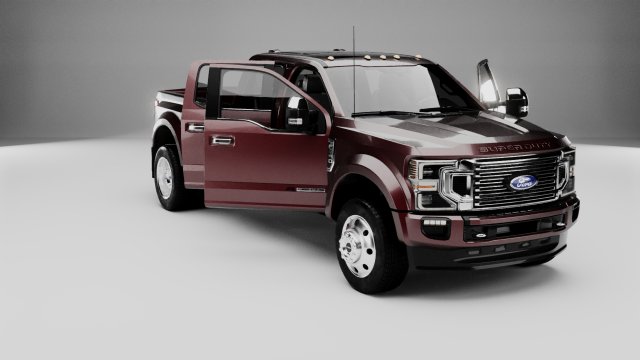 F-450 PLATINUM SUPER DUTY 2021 3D Model in Truck 3DExport