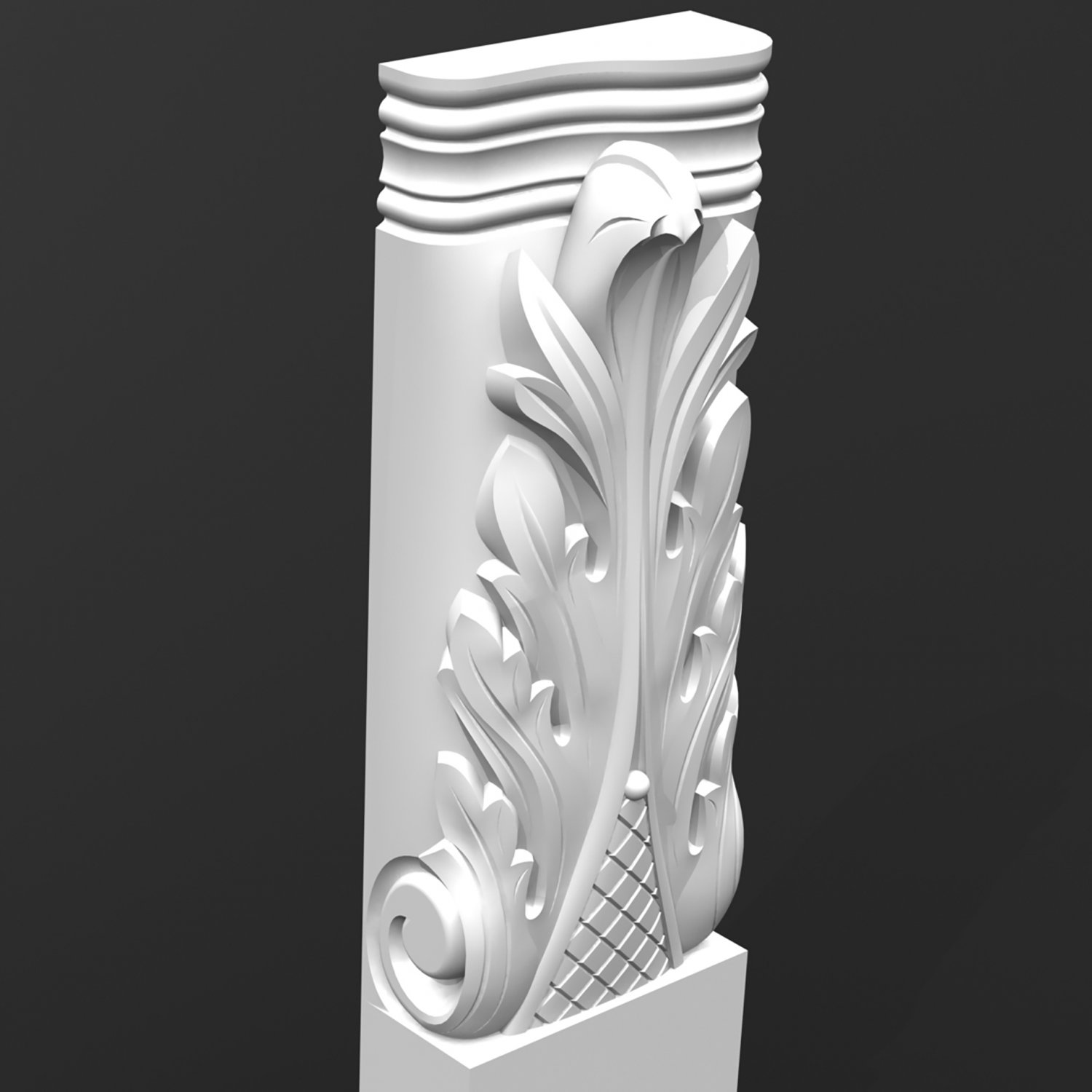 Plinth column 001 3D Models in Decoration 3DExport