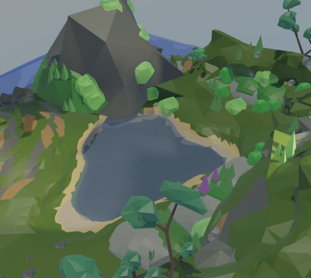 Low Poly Jungle Free 3D Model in Other 3DExport