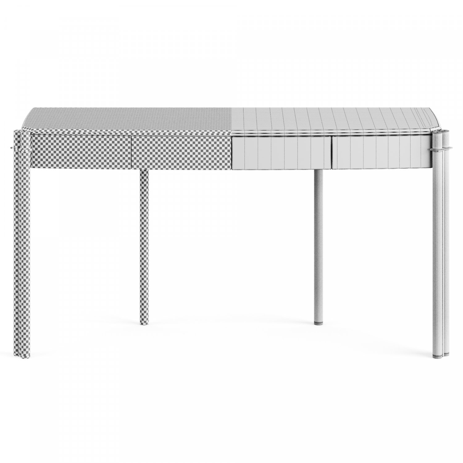 Capital Collection Mayfair Console With Drawers Modelados 3D in Mesa ...