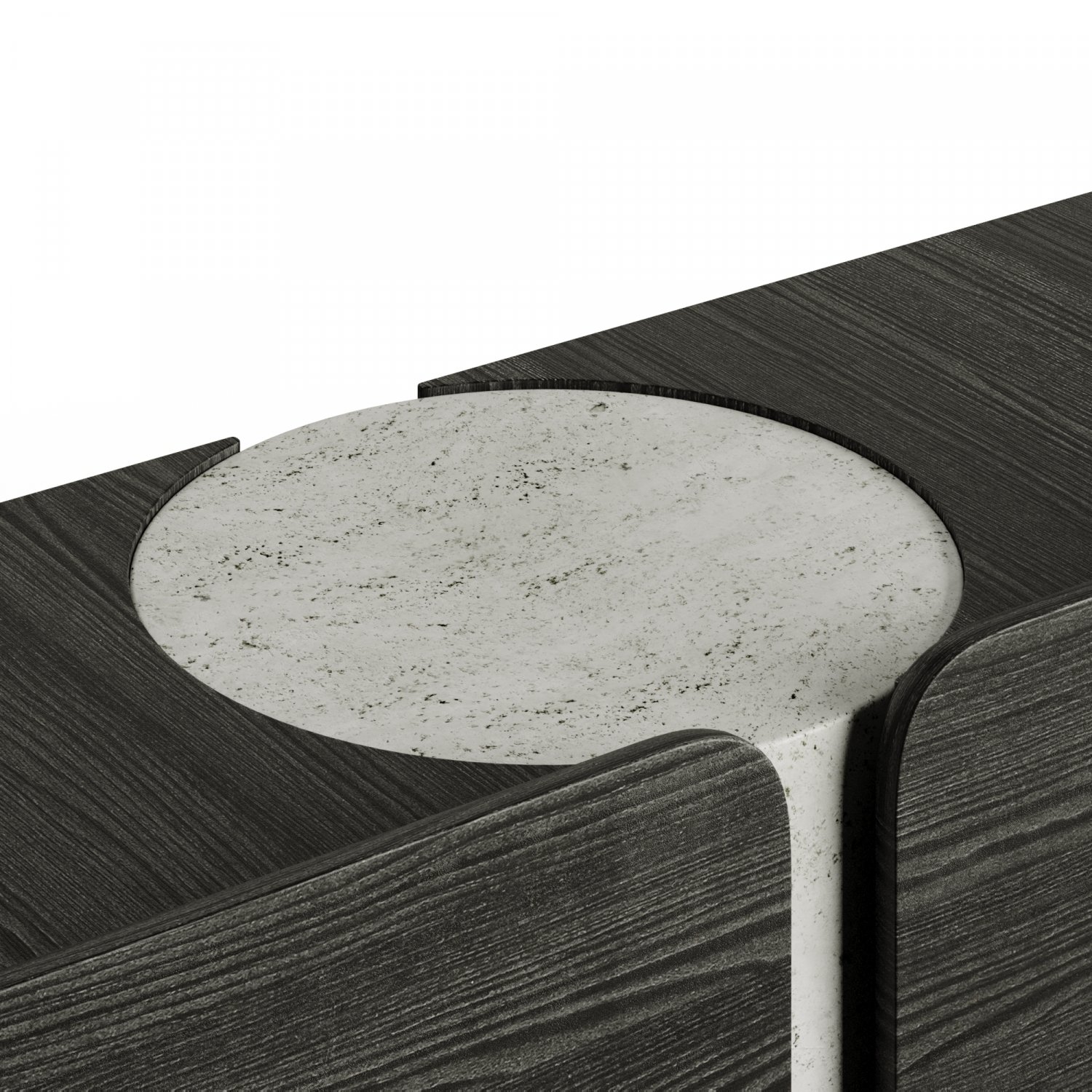 Enne Titano Sideboard By Maurizio Manzoni TV Modèles 3D in Table 3DExport