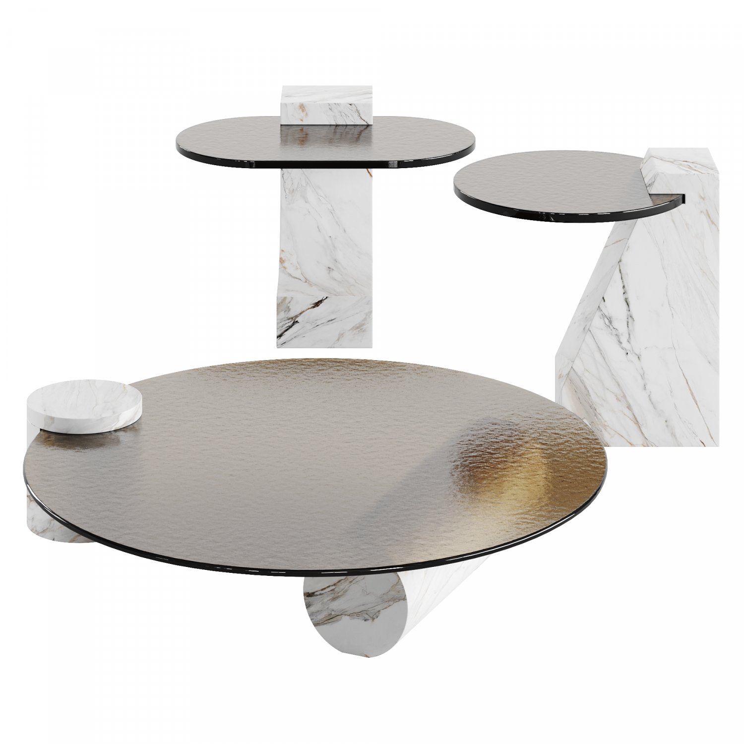 Baxter Verre Particulier Luxury Coffee Table 3D Models in Table 3DExport