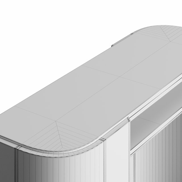 Frato OKAYAMA Console Table 3D Model in Table 3DExport