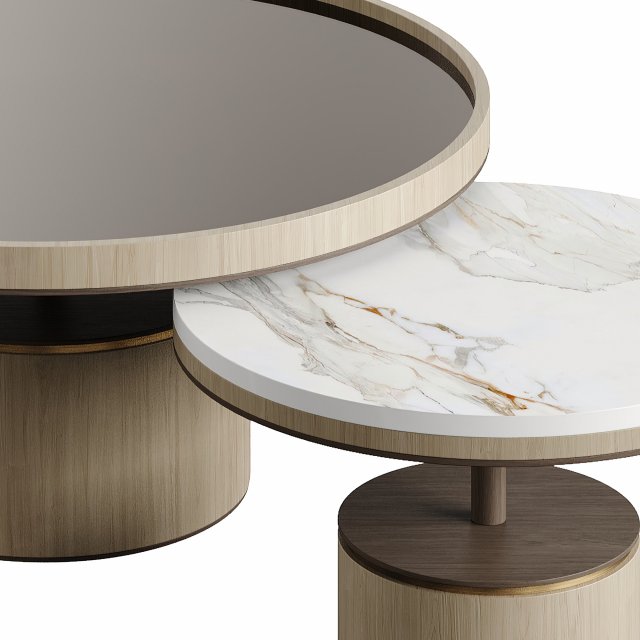 Frato PAROS BERLIN Coffee Table Collection 3D Model in Table 3DExport