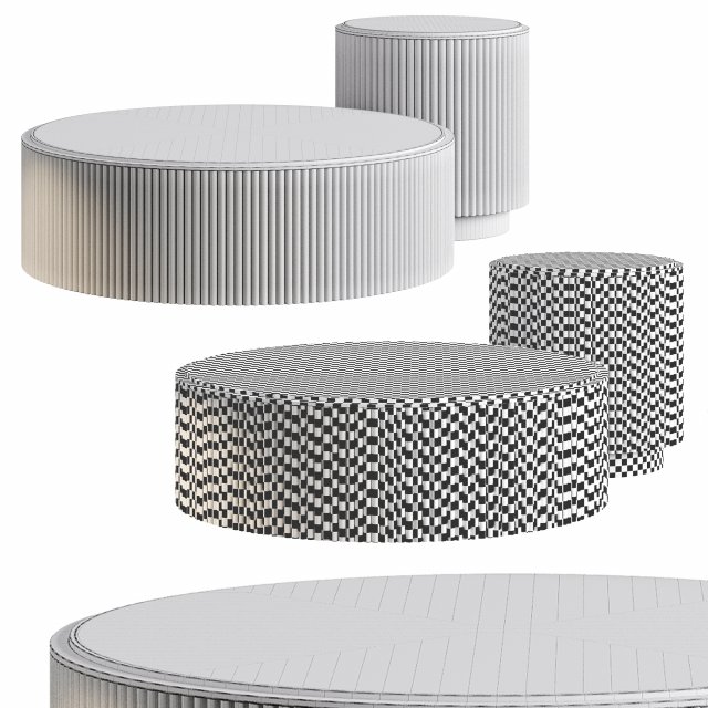 Ana Roque PLUM Coffee Table 3D Model in Table 3DExport