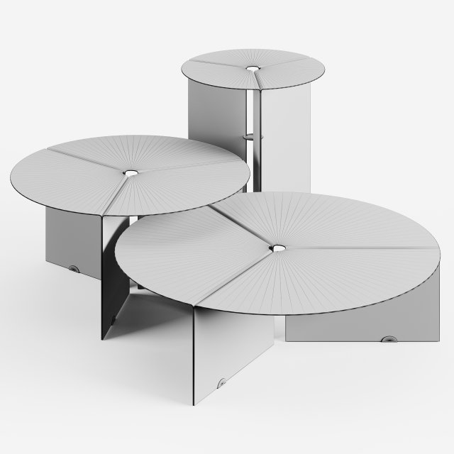 April Peace 2023 Metal Table 3D Model in Table 3DExport