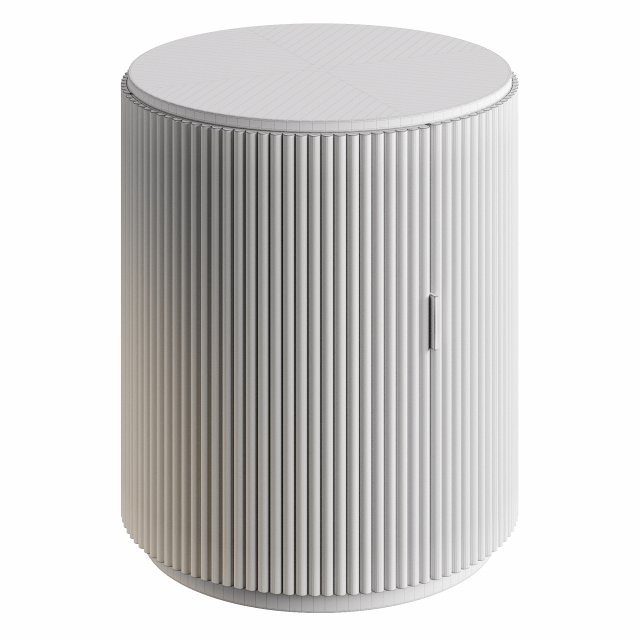 Shake Design Hege 5 Bedside Table 3D Model in Table 3DExport