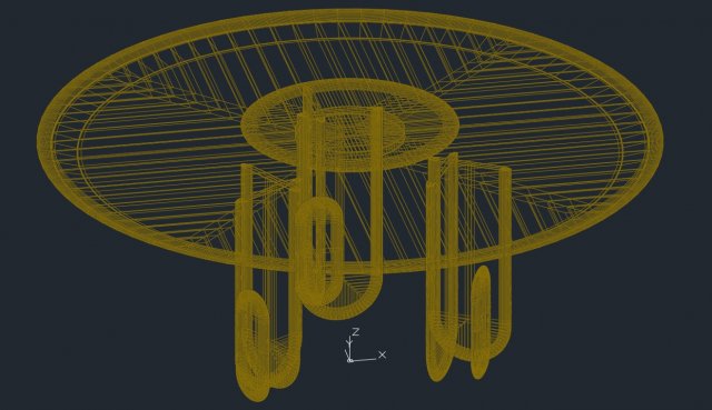 Laura Meroni Talento Round Dining Table 3D Model in Table 3DExport