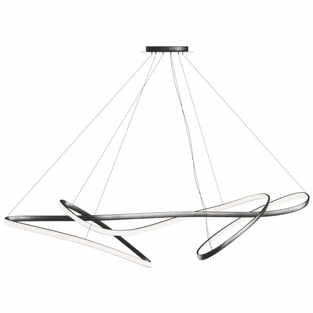 Heals Ribbon LED Pendant Lamp XL3 3D Model in Ceiling Lights 3DExport