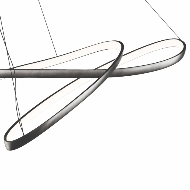 Heals Ribbon LED Pendant Lamp XL3 3D Model in Ceiling Lights 3DExport