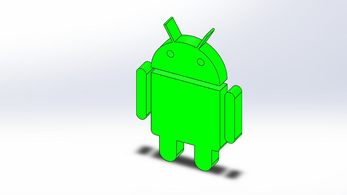 Android Logo 3d Model