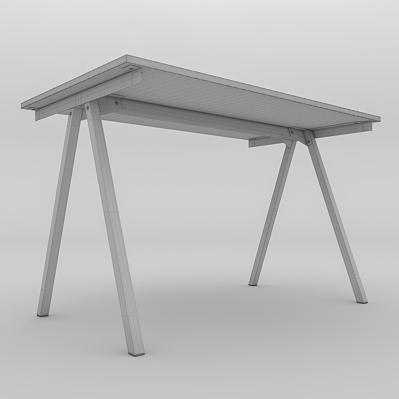 Table TROTTEN IKEA Modelados 3D in Escritorio 3DExport