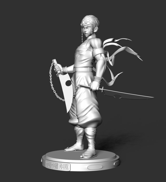 Tengen Uzui - Demon Slayer 3D Print Model in Figurines 3DExport