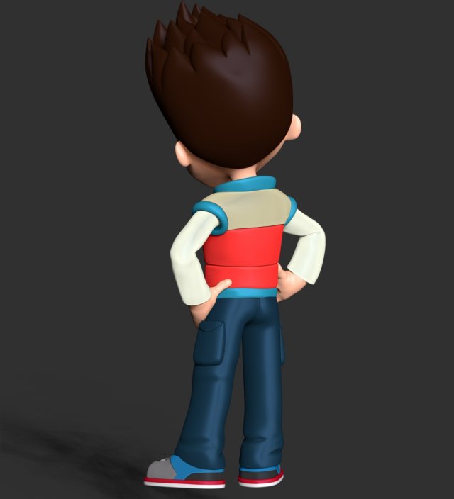 Ryder - Paw Patrol 3D Print Model in Figurines 3DExport