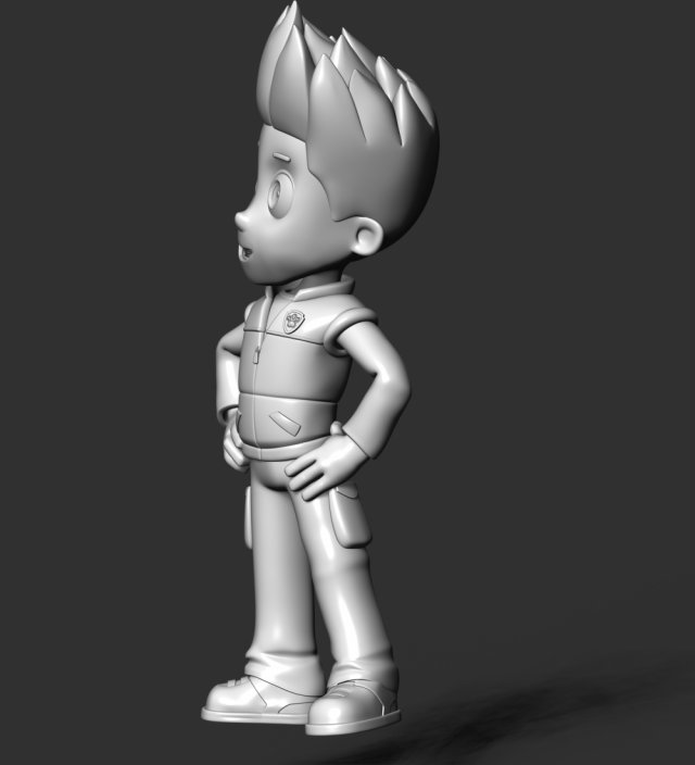 Ryder - Paw Patrol 3D Print Model in Figurines 3DExport