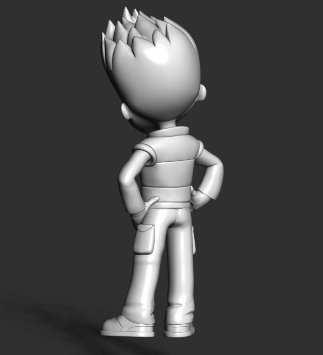 Ryder - Paw Patrol 3D Print Model in Figurines 3DExport