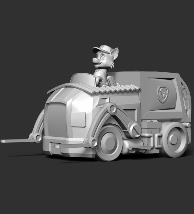 Rocky - Paw Patrol 3D Print Model in Figurines 3DExport