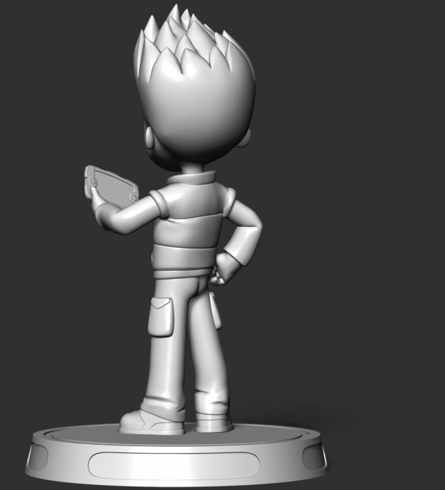 Ryder 3D Print Model in Figurines 3DExport