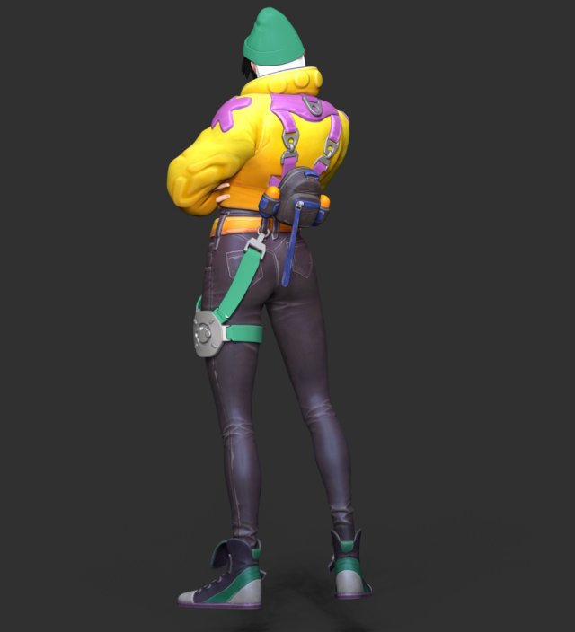 Killjoy - Valorant 3D Print Model in Figurines 3DExport