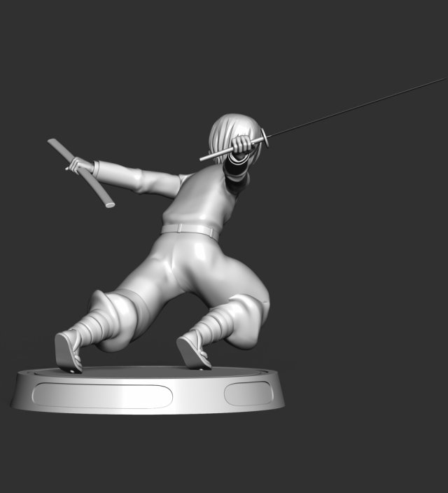 Murata - Demon Slayer 3D Print Model in Figurines 3DExport