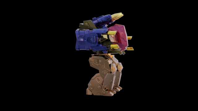 5Dollar Store Rigged Mech Game Ready 3D Model in Other 3DExport