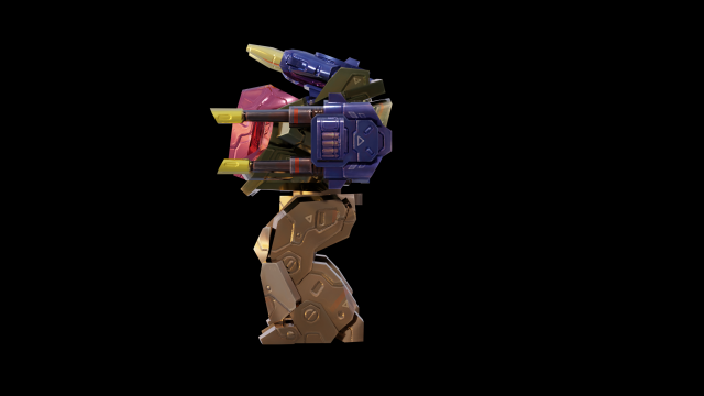 5Dollar Store Rigged Mech Game Ready 3D Model in Other 3DExport