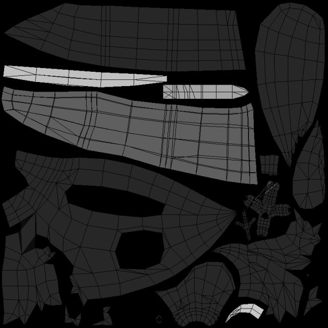 Falcon Genshin Style 3D Model in Bird 3DExport