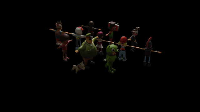 Subway surfers collection Modelo 3D in Dibujos Animados 3DExport