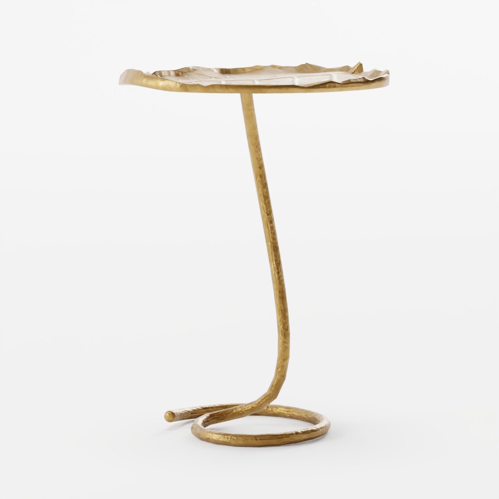 Side table 3D Models in Table 3DExport