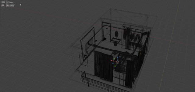 Bedroom - Interior Scene - Architectural Visualization 3D Model in ...