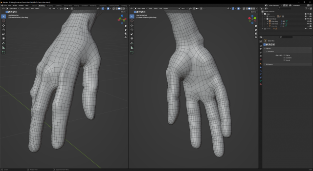 Classic Alien Blender 3D Model in Alien 3DExport