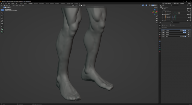 Classic Alien Blender 3D Model in Alien 3DExport
