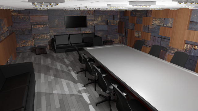 Conference Room 3D Model in Office 3DExport