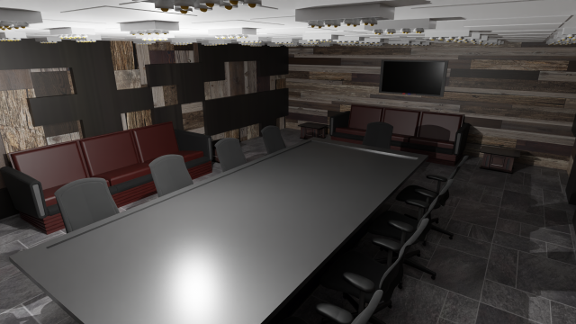 Conference Room 3D Model in Office 3DExport