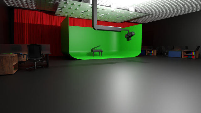 Virtual Studio 3D Model in Office 3DExport