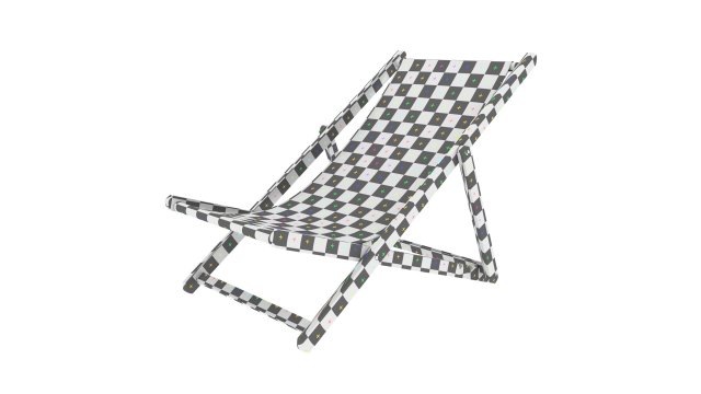 Beach Chair 3D Model in Outdoor items 3DExport