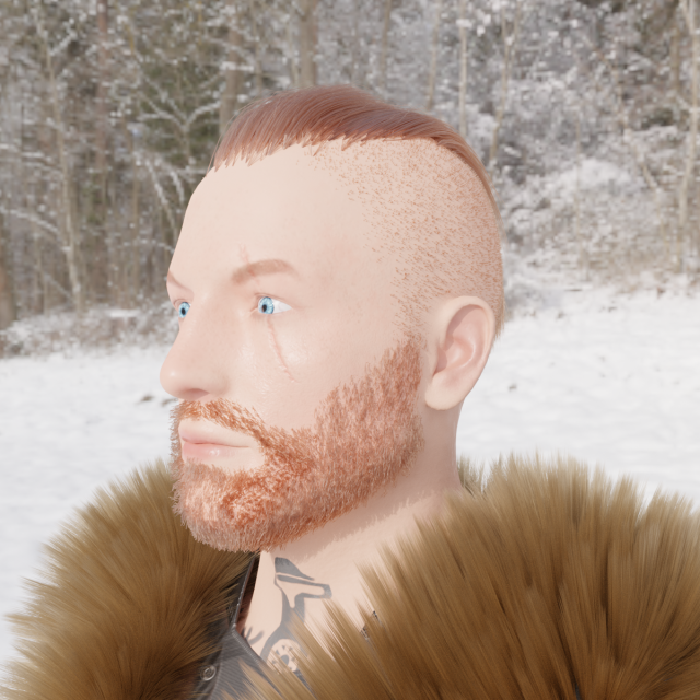 Viking Leif 3D Model in Man 3DExport