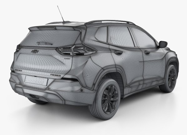 Chevrolet Tracker 3D Model in SUV 3DExport