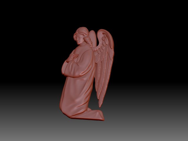Angel 3D Print Model in Other 3DExport