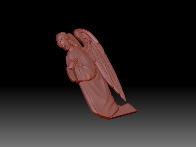 Angel 3D Print Model in Other 3DExport