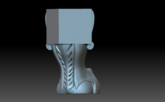 Furniture leg 3D Print Model in Furniture 3DExport