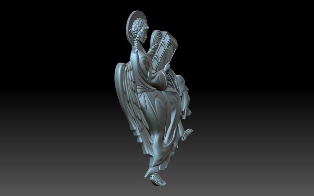 Angel 3D Print Model in Other 3DExport