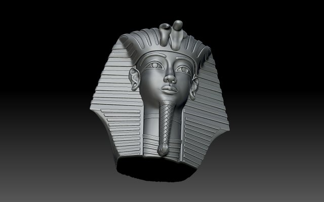 Tutankhamun 3D Print Model in Figurines 3DExport
