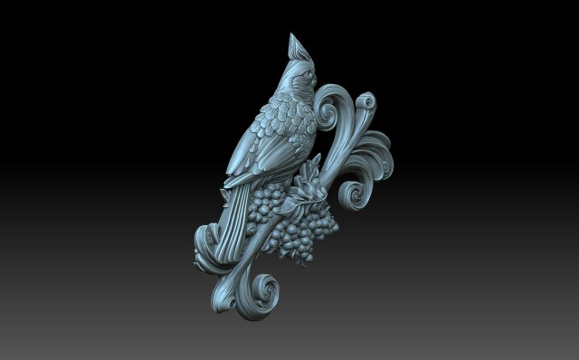 Cardinal Bird 3D Print Model in Other 3DExport