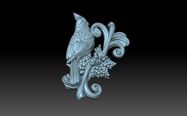 Cardinal Bird 3D Print Model in Other 3DExport