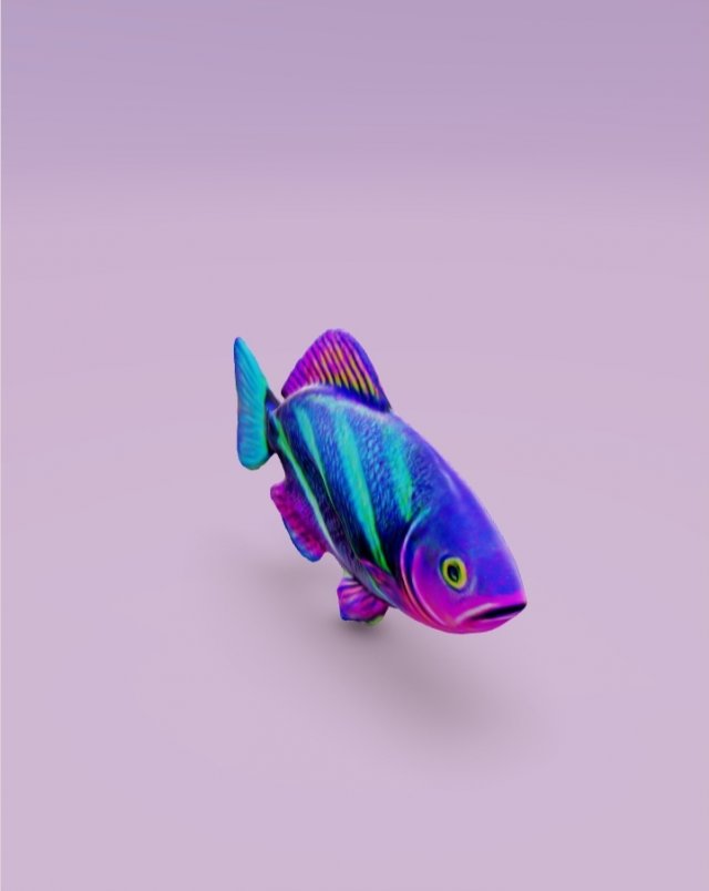 3D Fish Free 3D Model in Fish 3DExport